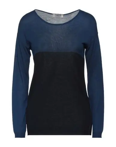 TSD12 Knitted Lightweight Sweater - Dark Blue