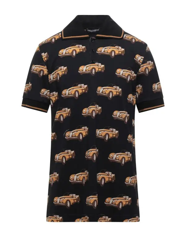 Dolce & Gabbana Polo Shirt Size Cotton, Elastane