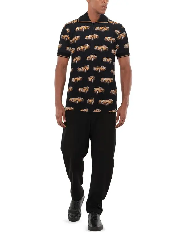 Dolce & Gabbana Polo Shirt Size Cotton, Elastane