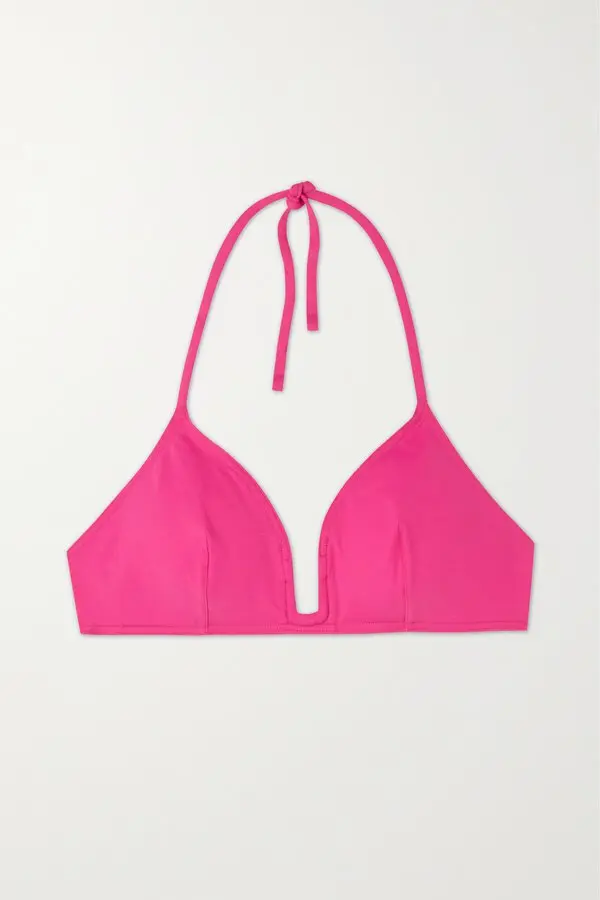 ERES Utopie Triangle Bikini Top - Pink