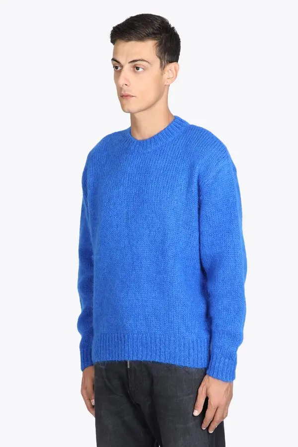 REPRESENT Mohair Sweater Cobalt Blue Mohair Sweater Mohair Sweater