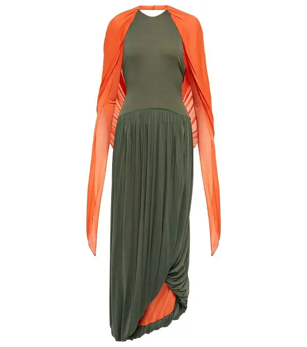 Loewe Draped Halterneck Midi Dress
