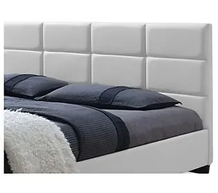 BAXTON STUDIO Vivaldi Modern And Contemporary Padded Platform Base Bed Frame