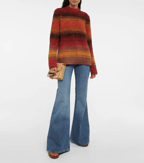 Chloé Mélange Cashmere Sweater