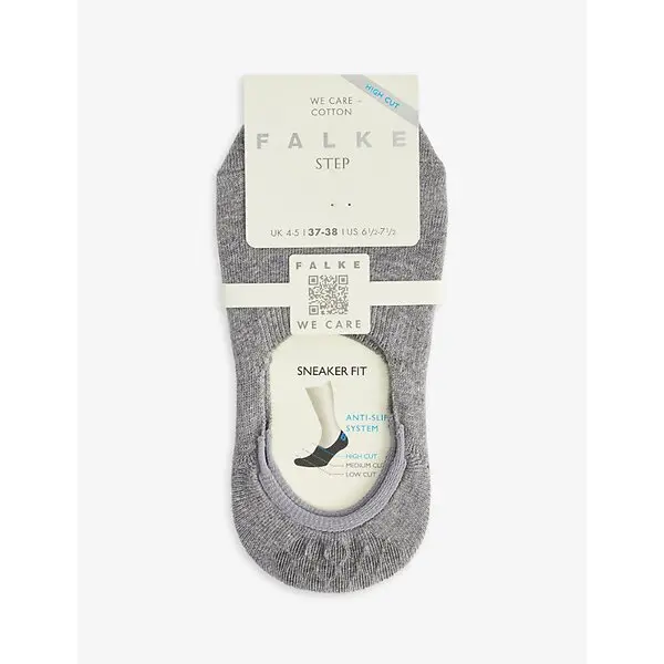 Falke Step Cotton-blend Socks - 3390 Light Greymel.