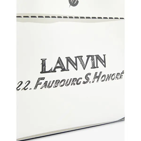 LANVIN Sketch Leather Tote Bag