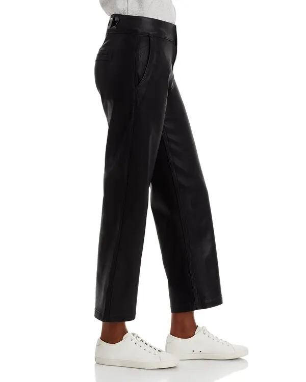 Paige Nellie High Rise Cropped Wide Leg Jeans