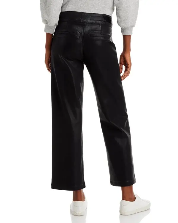 Paige Nellie High Rise Cropped Wide Leg Jeans