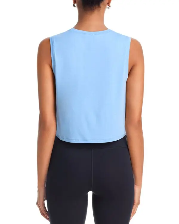 Splits59 Sienna Cropped Tank Top - Skylight
