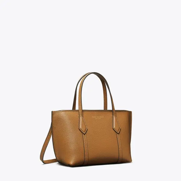 Tory Burch Mini Perry Tote - Autumn Brown