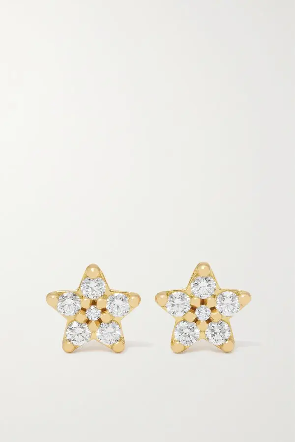 OLE LYNGGAARD COPENHAGEN Shooting Stars Diamond Earrings - Gold