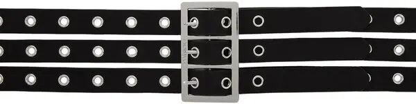 Miaou Trois Belt In Black - 41% Off | Editorialist display picture 2