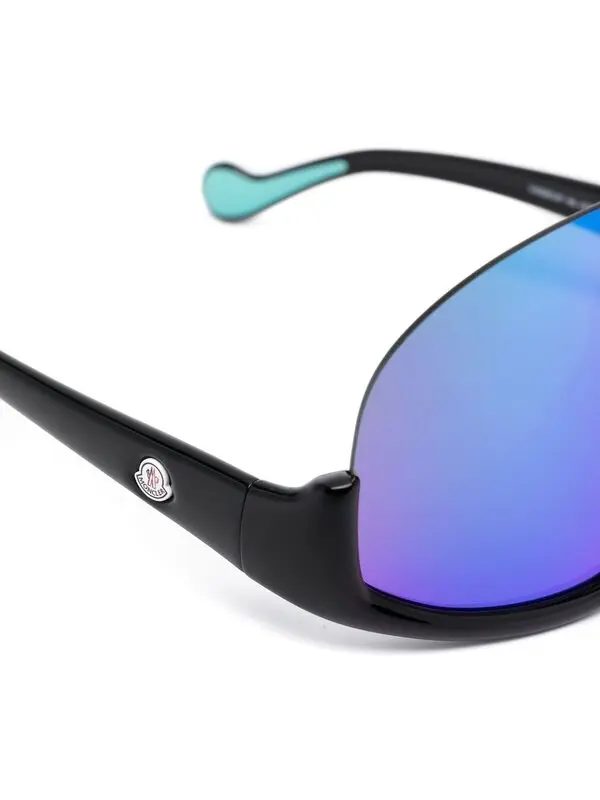 Moncler Shield-frame Sunglasses
