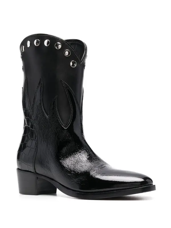 VIVIENNE WESTWOOD Cuban Flame 50mm Boots