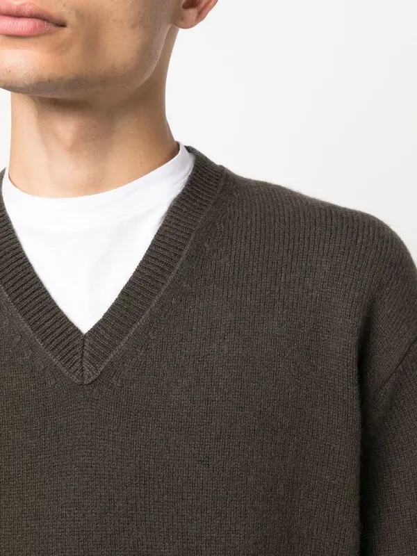 Acne Studios V-neck Knitted Jumper