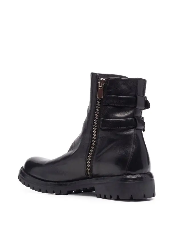 Officine Creative Loraine Biker Boots - Black