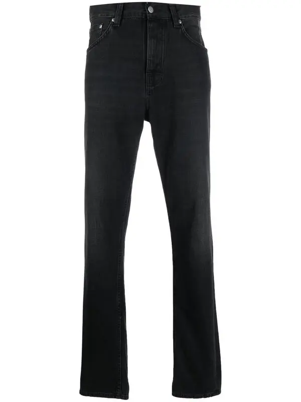 Nudie Jeans Mid-rise Straight-leg Jeans