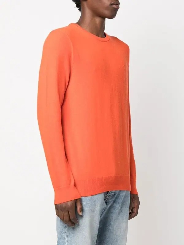 Polo Ralph Lauren Crew Neck Wool Jumper - Orange