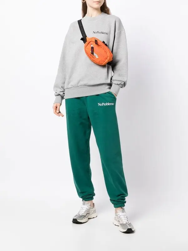 Aries Slogan-print Track Pants