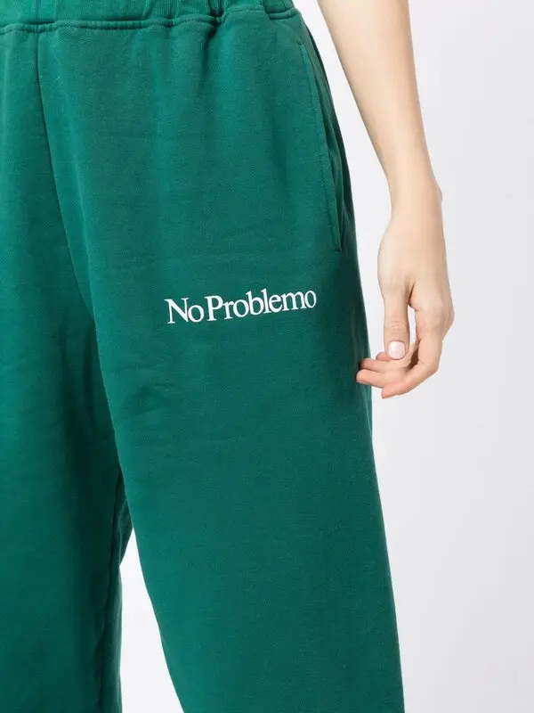 Aries Slogan-print Track Pants