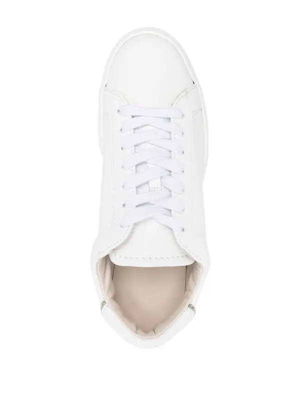 Fabiana Filippi Lace-up Sneakers - White