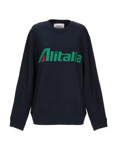 Alberta Ferretti Cotton Sweatshirt - Blue