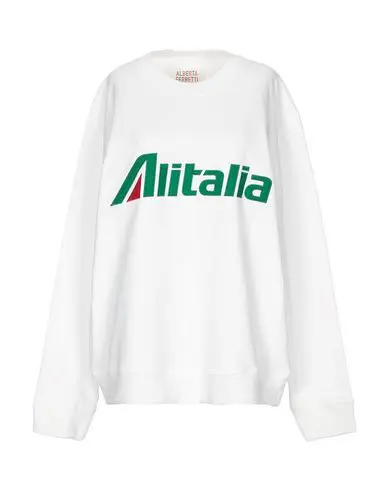 Alberta Ferretti Cotton Sweatshirt - White
