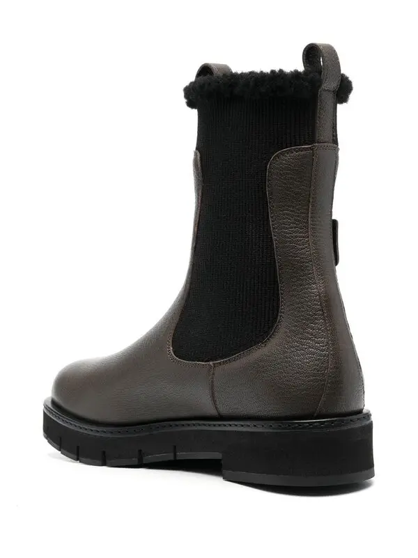 FERRAGAMO Lined Chelsea Boots