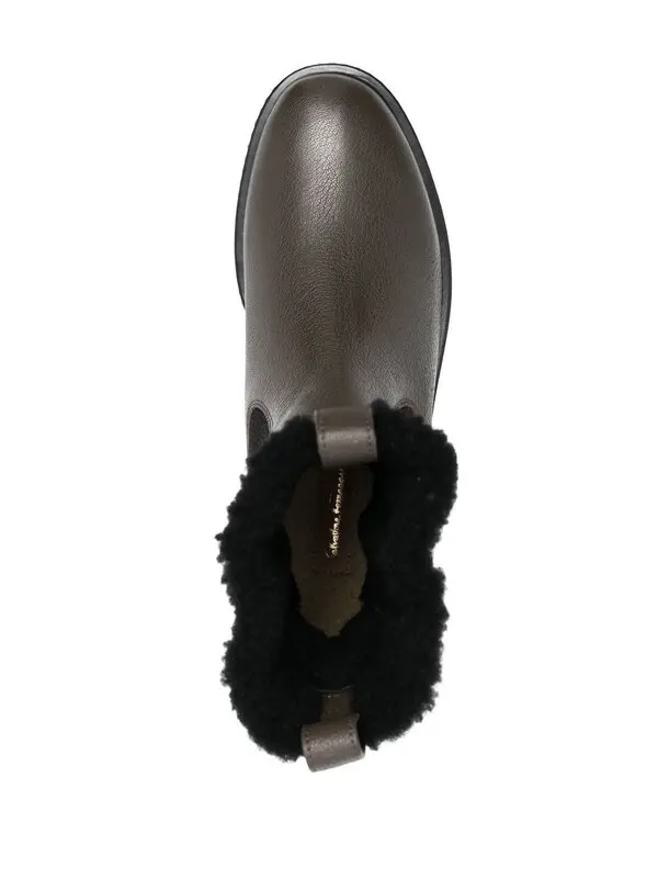 FERRAGAMO Lined Chelsea Boots