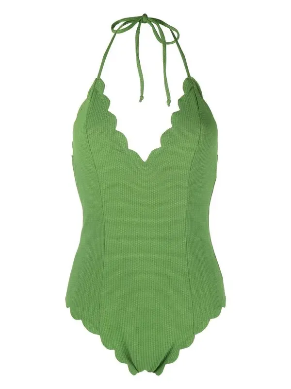Marysia Broadway Scalloped One-piece - Green