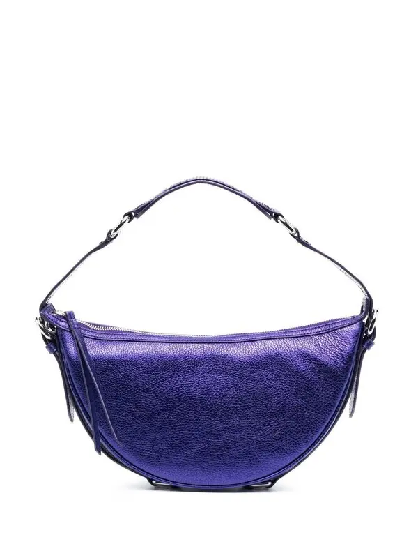 By Far Pebbled Leather Shoulder Bag
