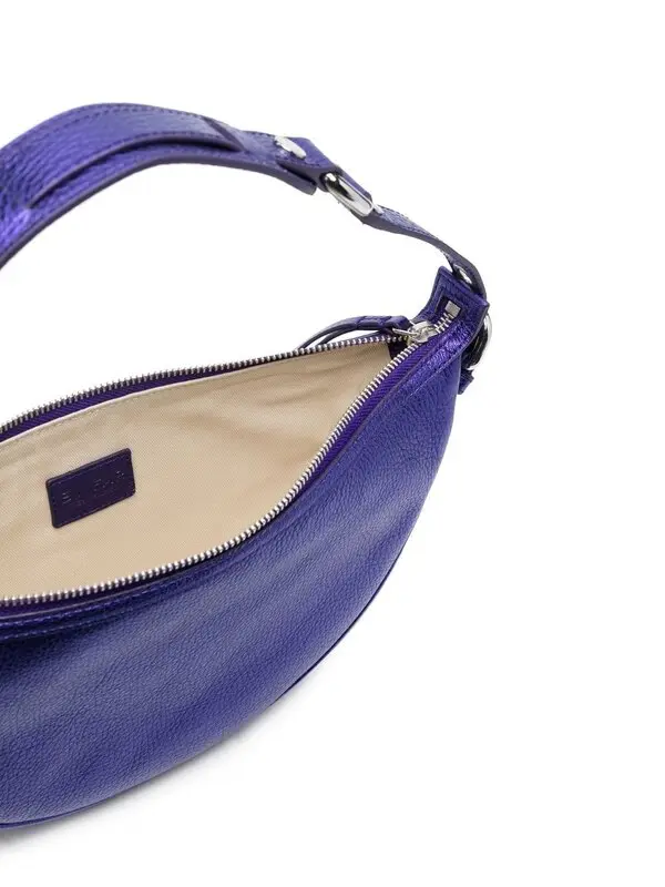 By Far Pebbled Leather Shoulder Bag