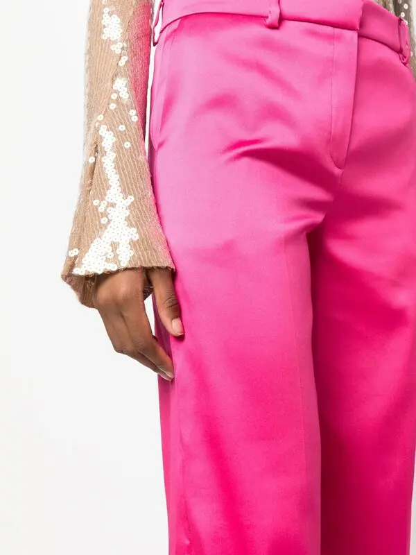 Magda Butrym Flared Tailored Trousers - Pink