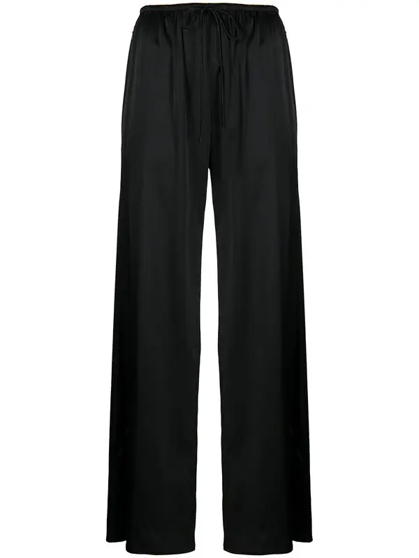 FRAME Flared Silk Trousers