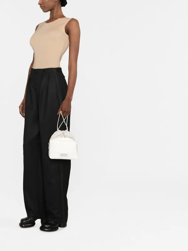 MAISON MARGIELA Round-neck Bodysuit - Neutrals