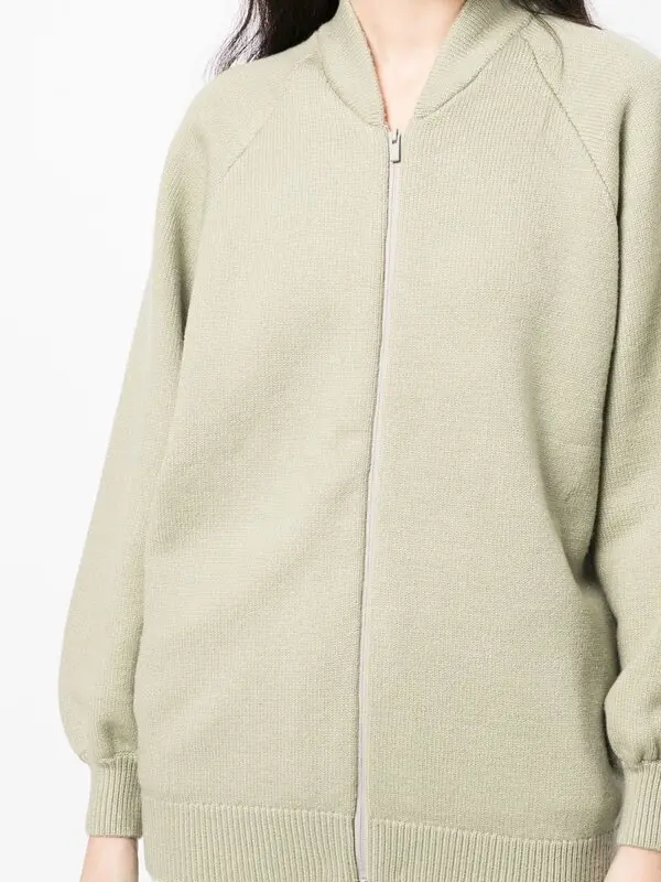 Fear Of God Zip-up Knitted Jacket - Green