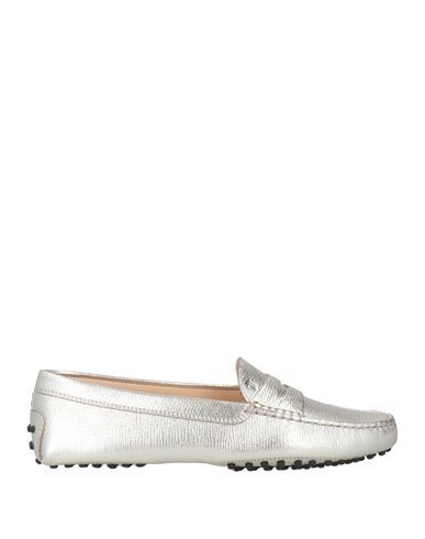 TOD'S Leather Loafers - Grey