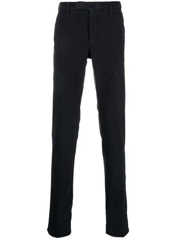 Incotex Straight-leg Tailored Trousers - Blue