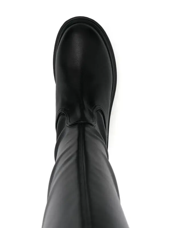LE SILLA Ranger Thigh-high Boots - Black