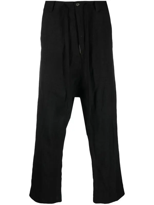 UMA WANG Drop Crotch Trousers