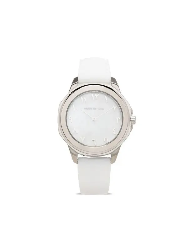 NUUN OFFICIAL Quade 36mm Watch - Silver