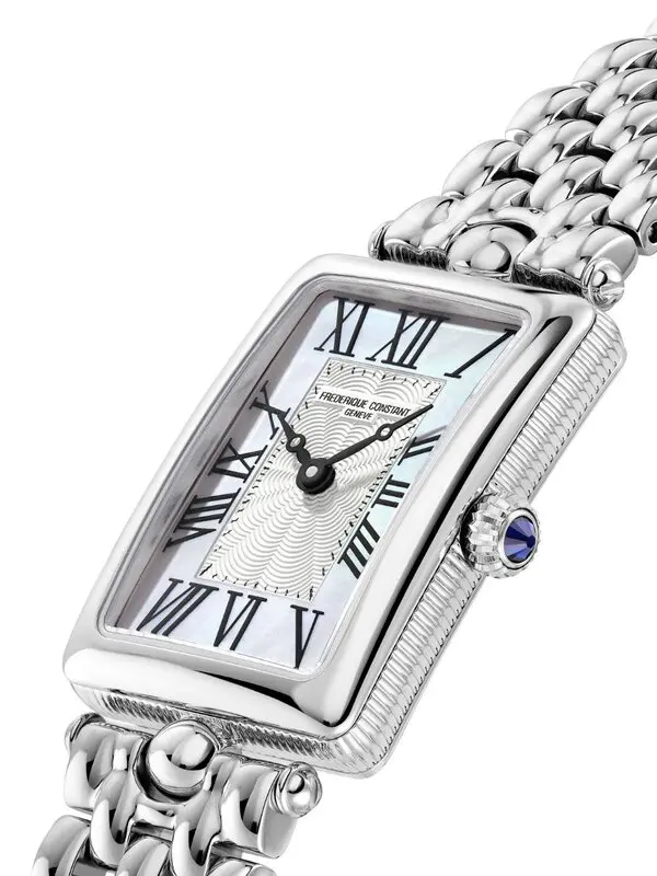 FREDERIQUE CONSTANT Classics Art Déco Carrée 28mm - White