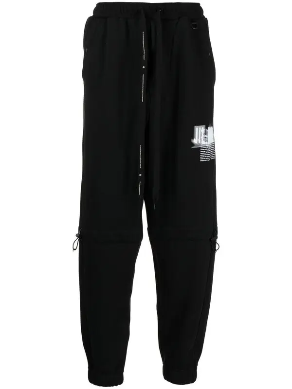NILØS Graphic-print Track-pants