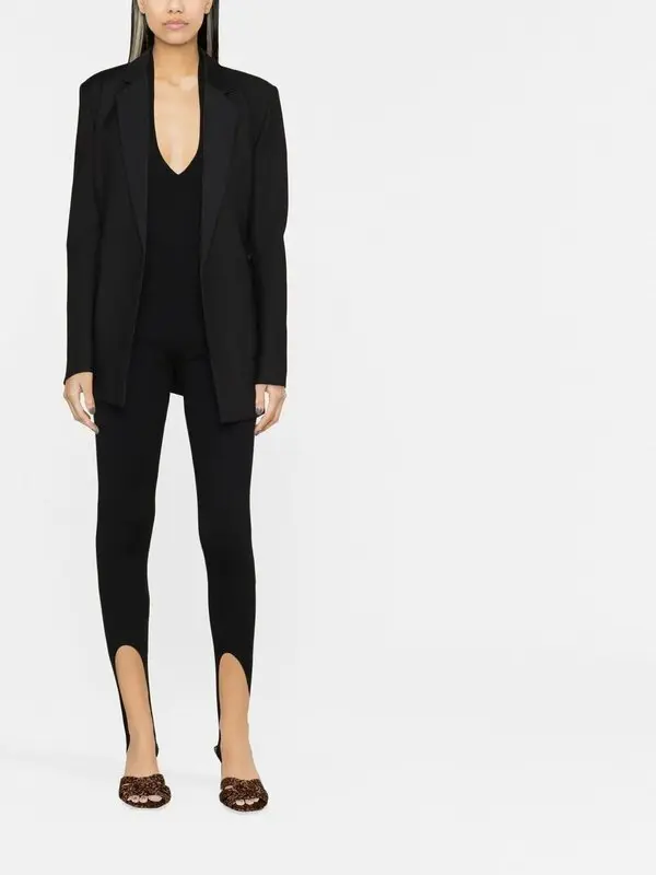 Saint Laurent Halterneck Open-back Jumpsuit