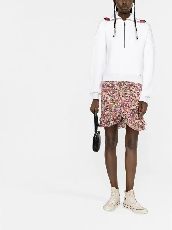 Sonia Rykiel Paris Wool Zipped Jumper
