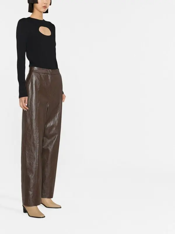 Sonia Rykiel Paris Cut-out Long-sleeve Top