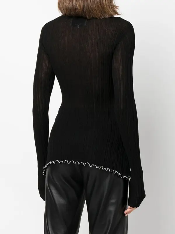 3.1 Phillip Lim Cut-out Knitted Top