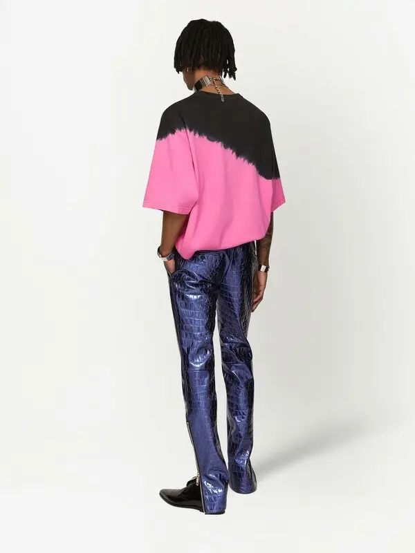 Dolce & Gabbana Metallic Finish Skinny Trousers
