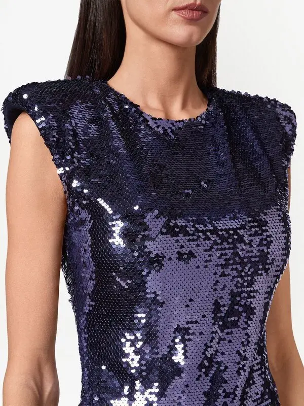 Philipp Plein Sequin-embellished Dress - Black