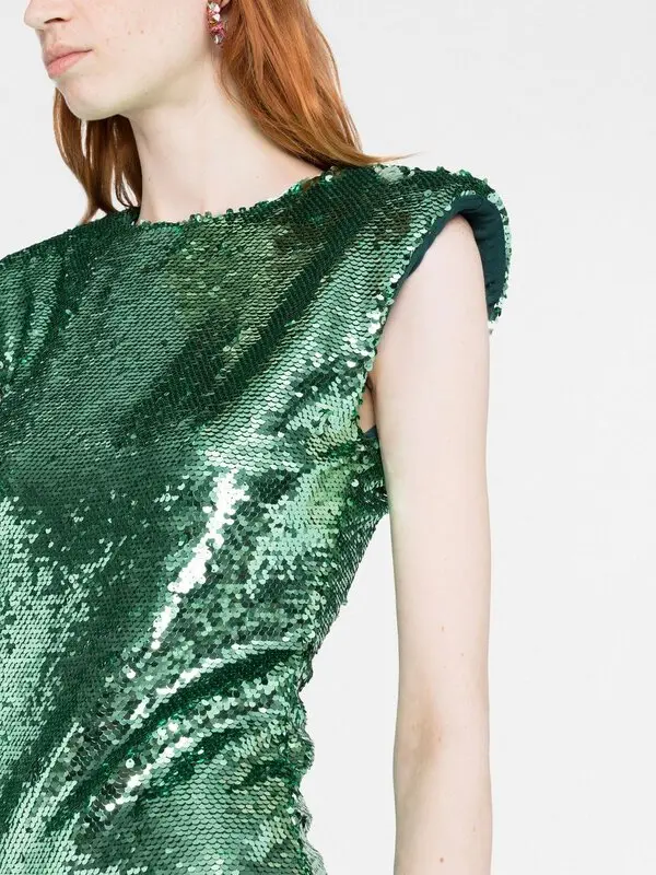 Philipp Plein Sequin-embellished Dress